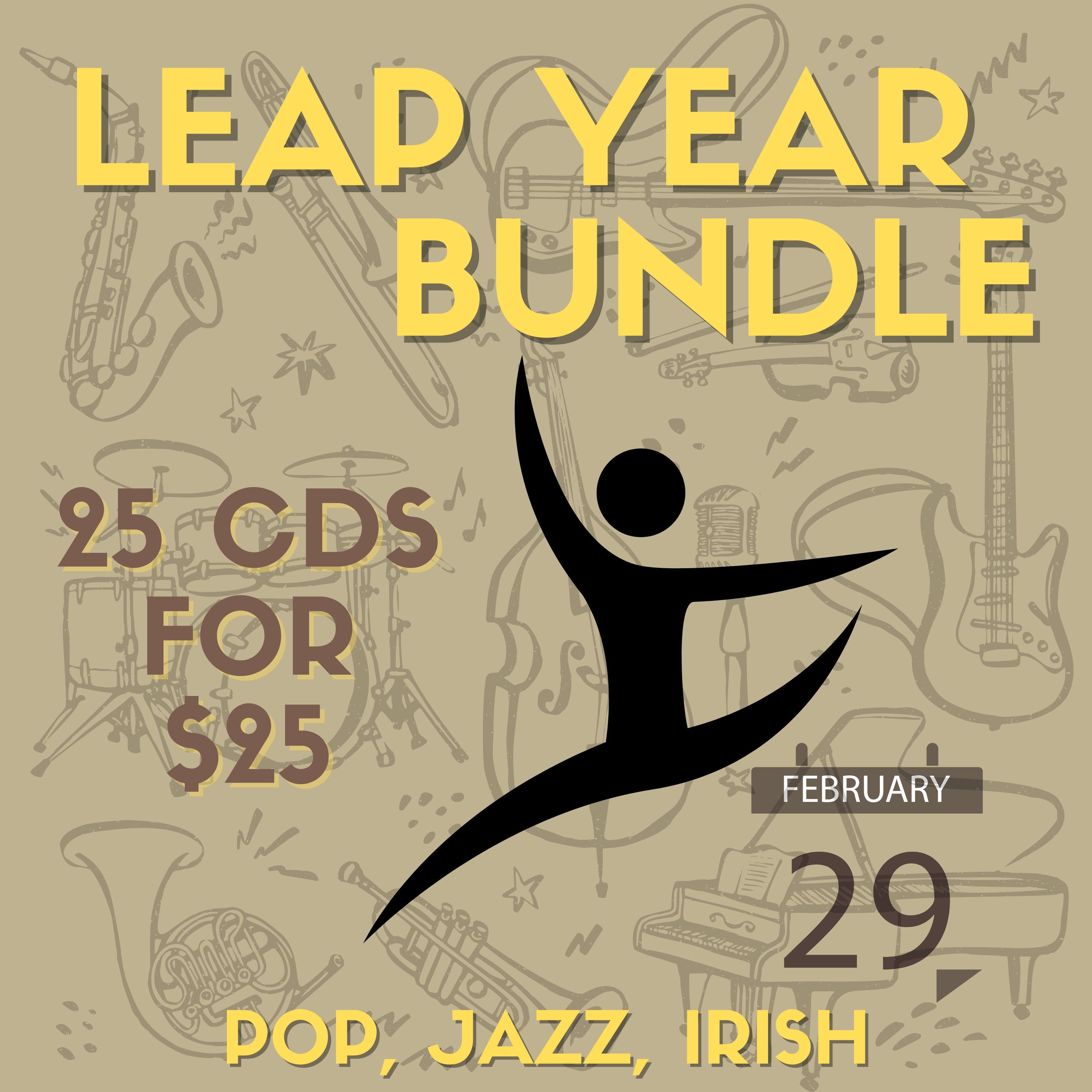 LEAP YEAR POP MUSIC BUNDLE - POP, COUNTRY & IRISH (20 CDs for $25 ...
