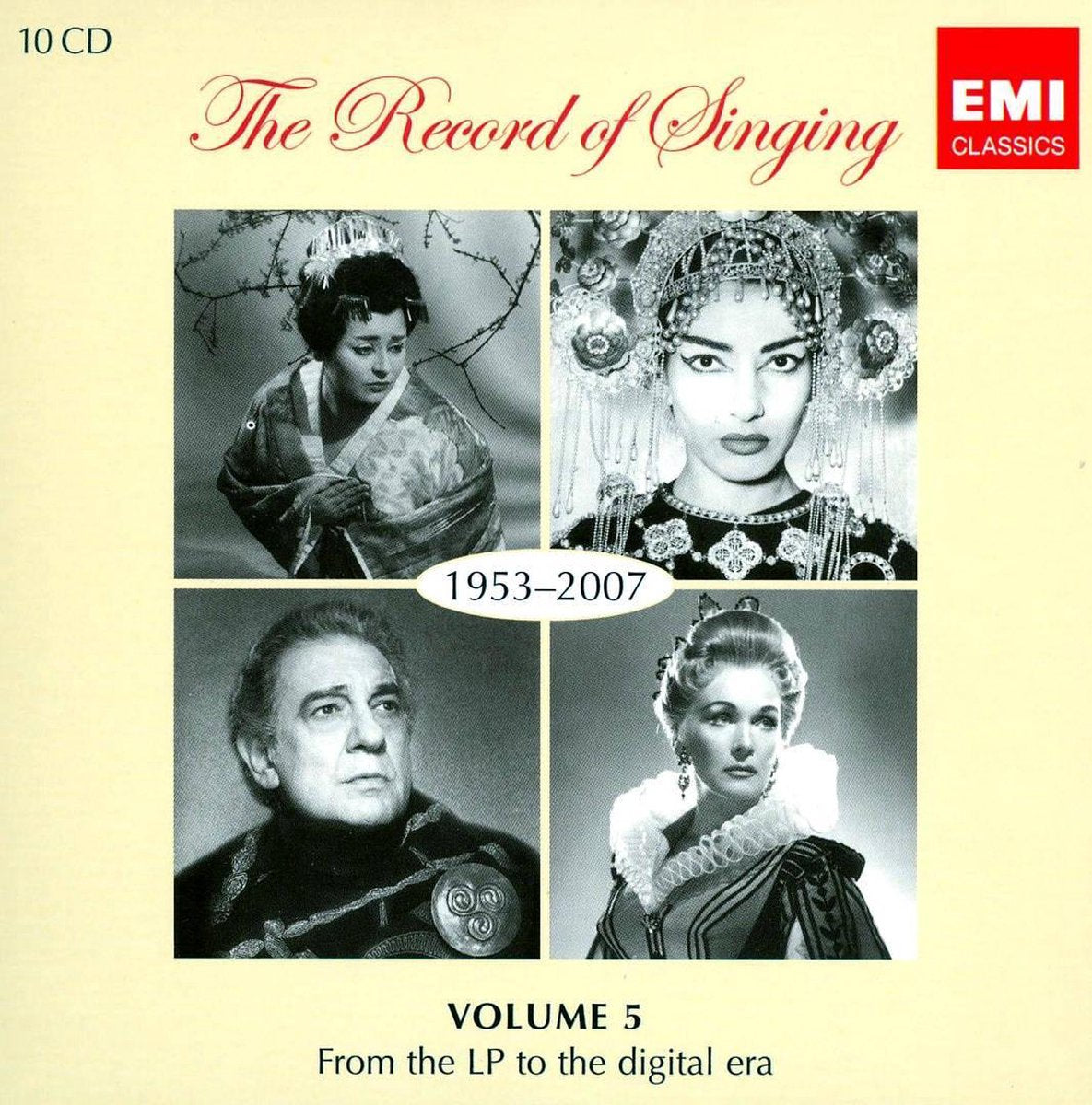 The Record Of Singing, Vol. 5 - From the LP to the Digital Era (10 CDs ...