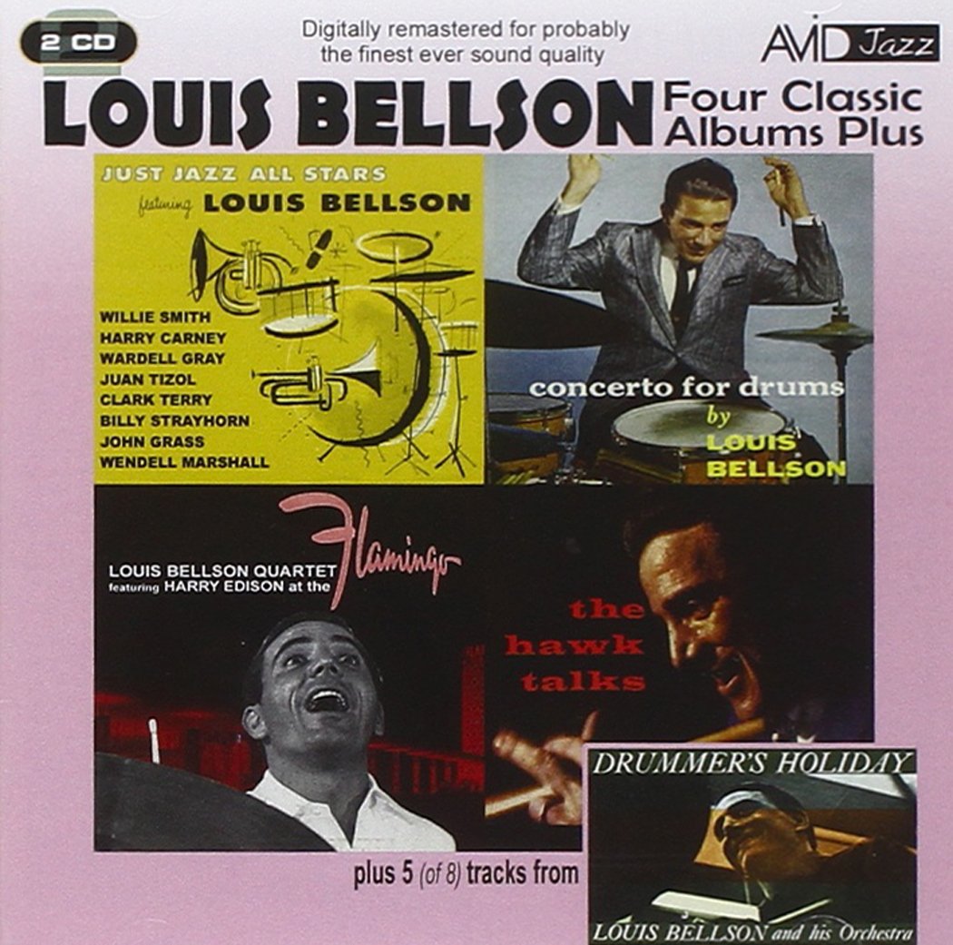 LOUIS BELLSON - Four Classic Albums Plus (Just Jazz All Stars / Concer ...