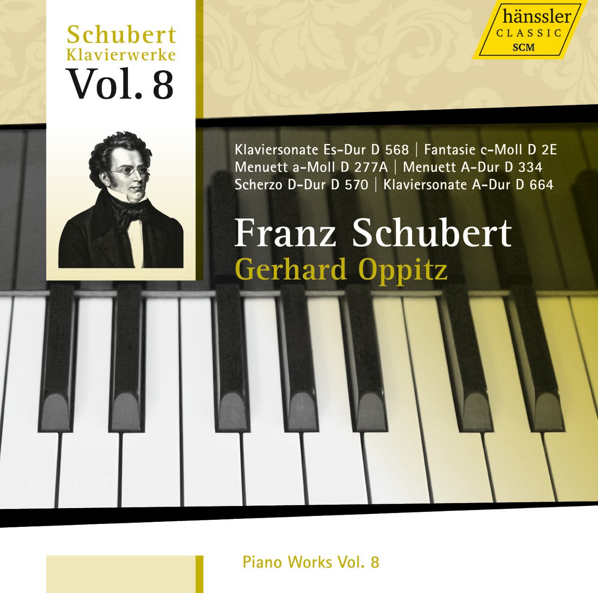 SCHUBERT: Piano Works, Vol. 8 - Gerhard Oppitz – ClassicSelect World