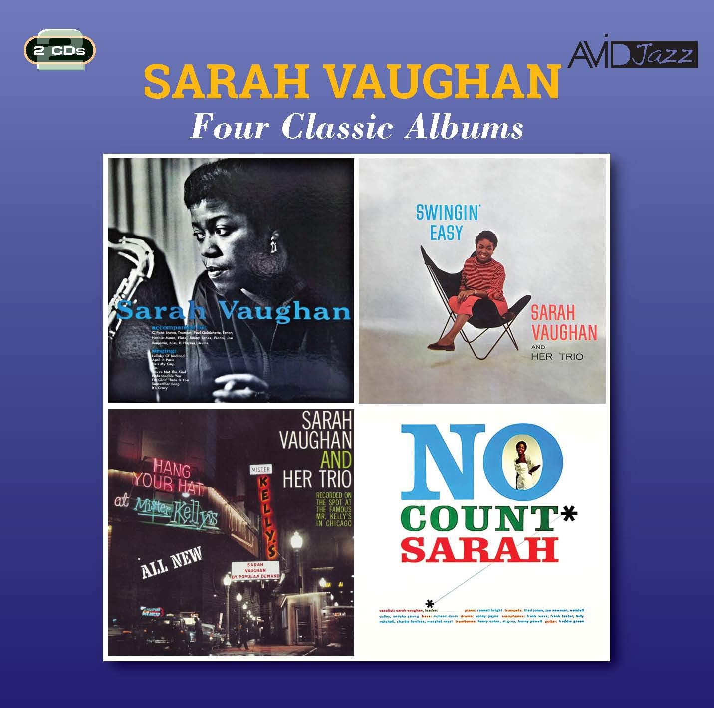 SARAH VAUGHAN - Four Classic Albums (Sarah Vaughan-With Clifford Brown ...