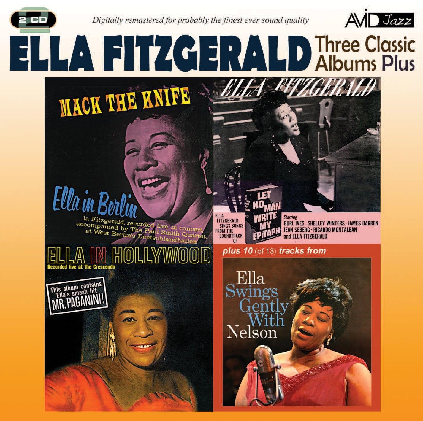 ELLA FITZGERALD - Three Classic Albums Plus (Mack The Knife / Let No M ...