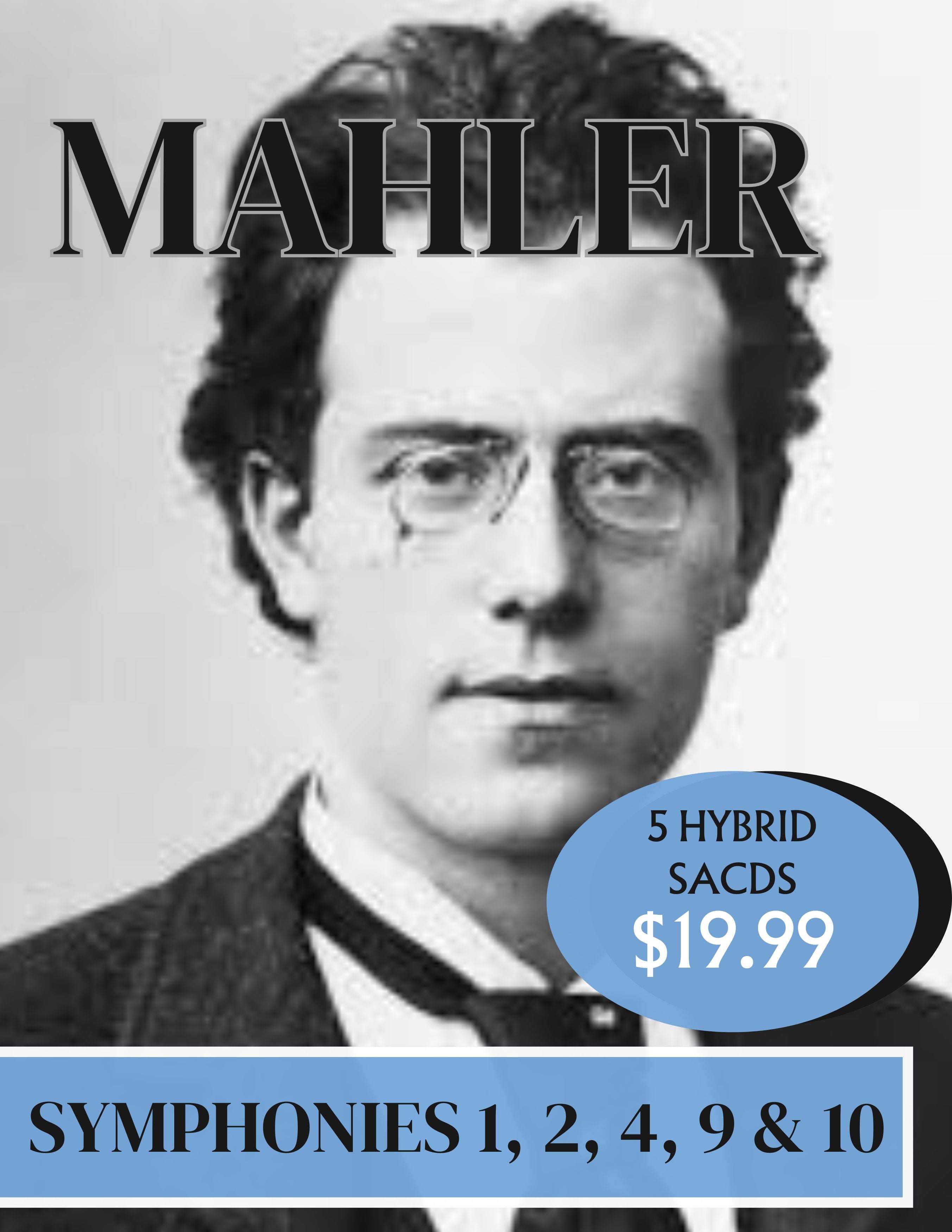 MAHLER LSO BUNDLE - 5 HYBRID SACDS – ClassicSelect World
