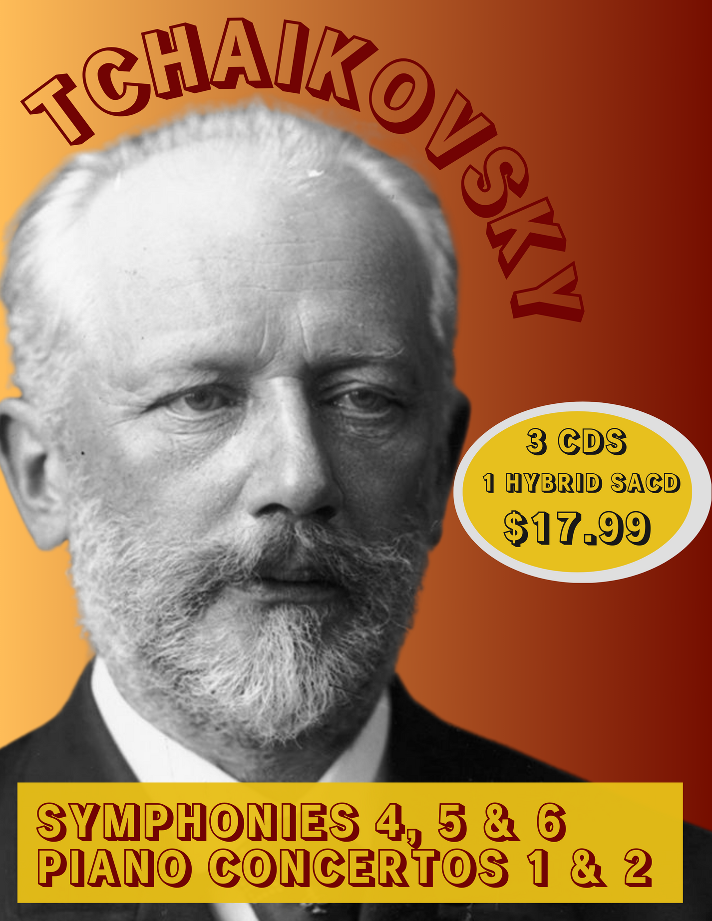 TCHAIKOVSKY BUNDLE (4 CDS, 1 HYBRID SACD) - $17.99 – ClassicSelect World