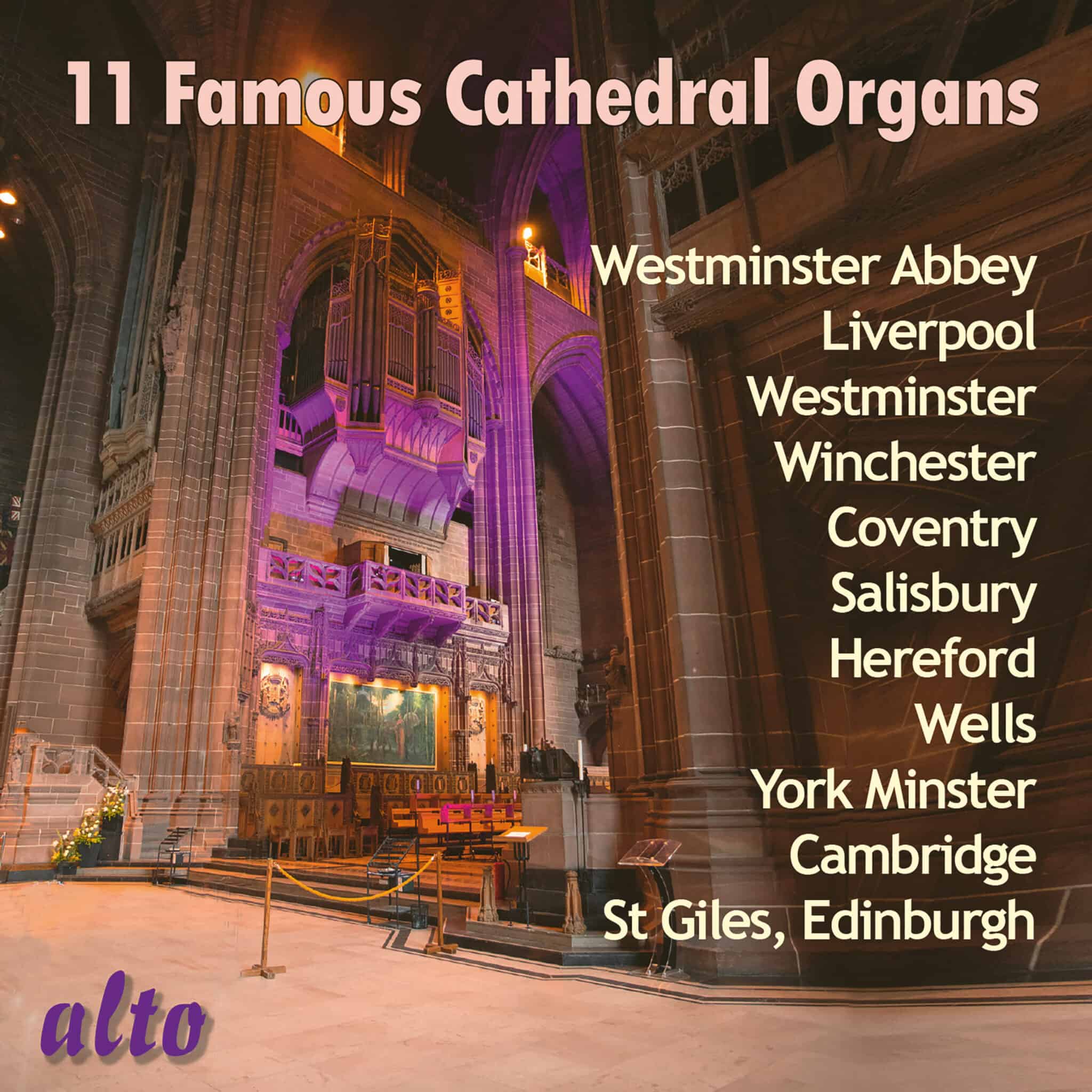 Eleven Famous Cathedral Organs – ClassicSelect World