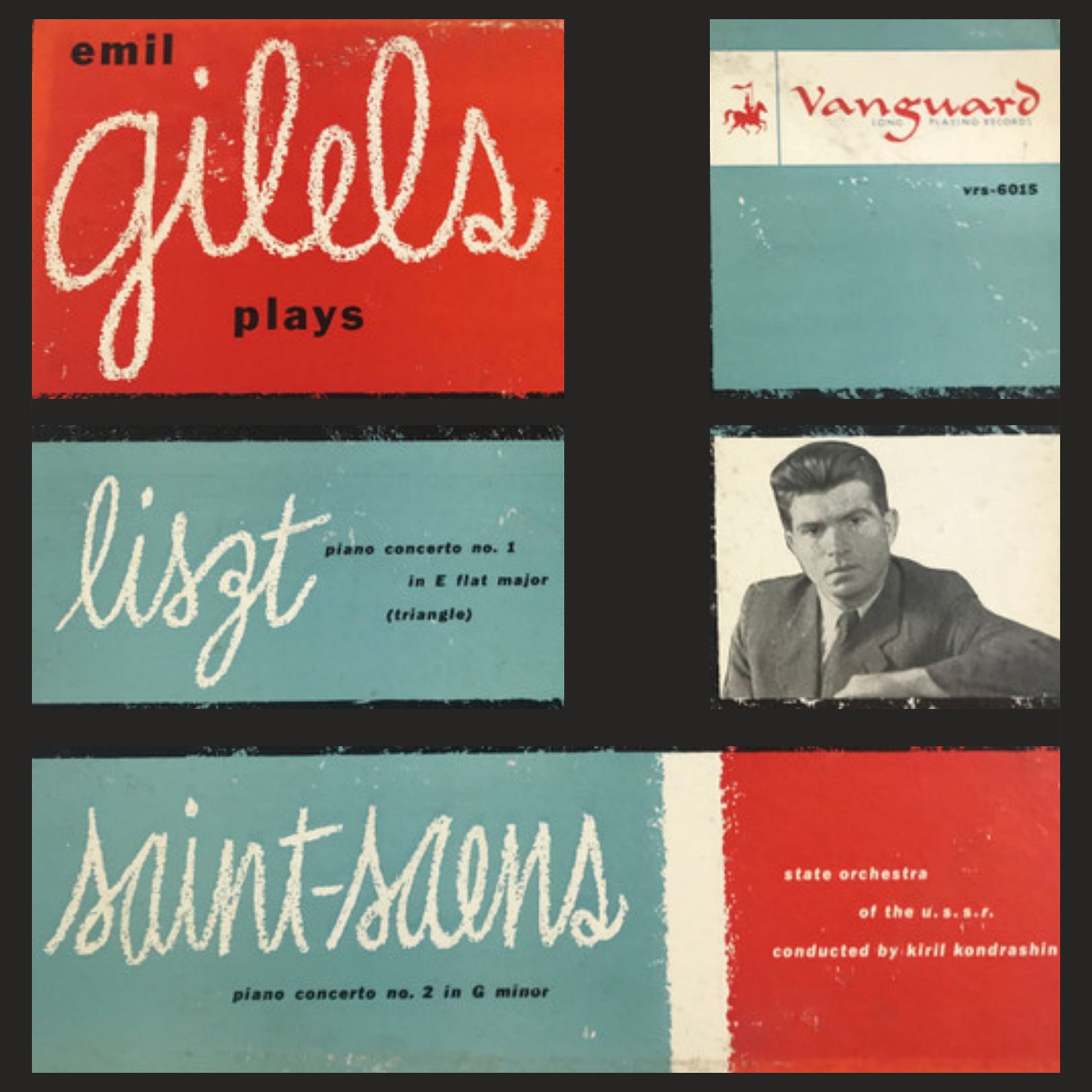 LISZT & SAINT-SAENS: PIANO CONCERTOS - Emil Gilels, Kiril Kondrashin, – ClassicSelect World