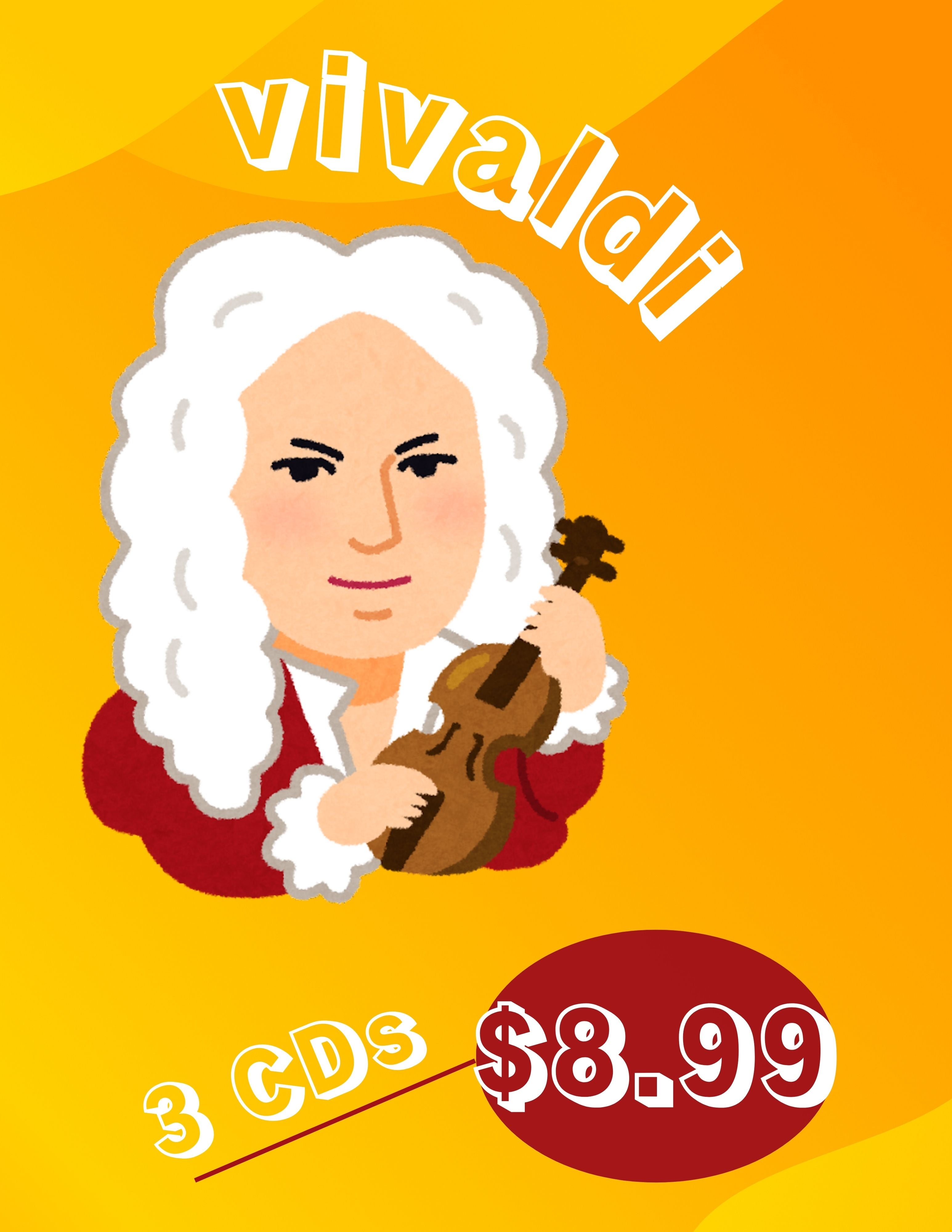 BEST OF VIVALDI BUNDLE - 3 CDS FOR $9.99 – ClassicSelect World