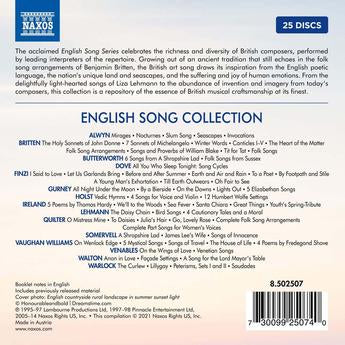 NAXOS ENGLISH SONG COLLECTION (25 CDs) – ClassicSelect World