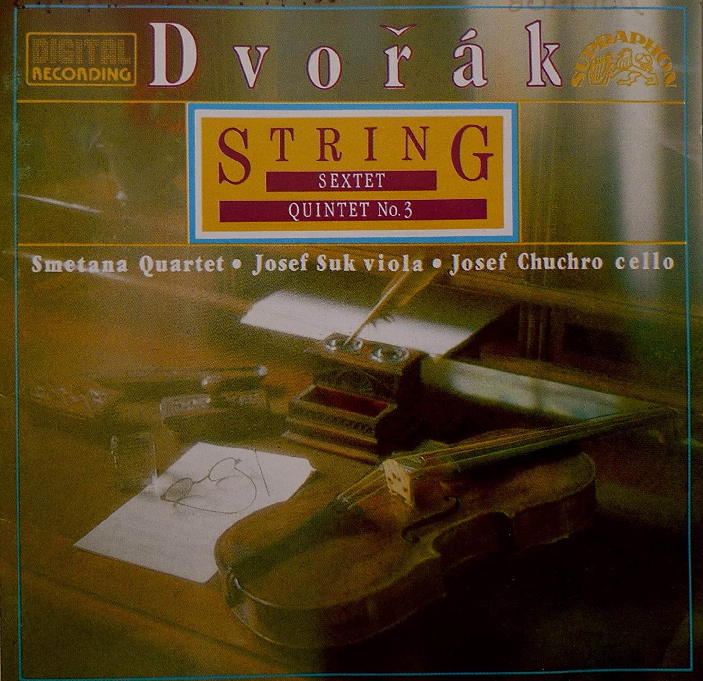 Dvorak: String Sextet, String Quintet No. 3 - Smetana Quartet, Josef S ...