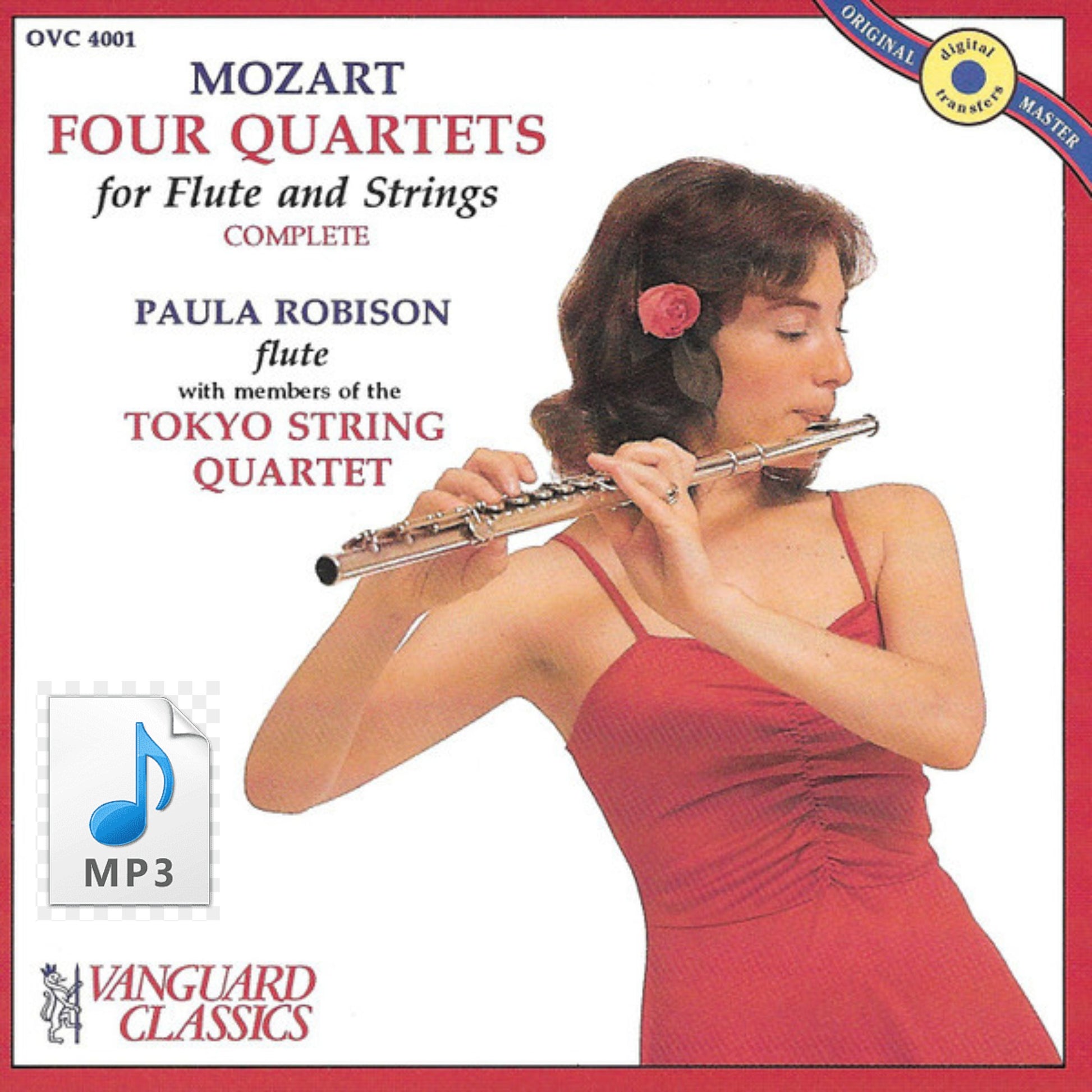 MOZART: Four Quartets for Flute and Strings - Paula Robison & Members – ClassicSelect World